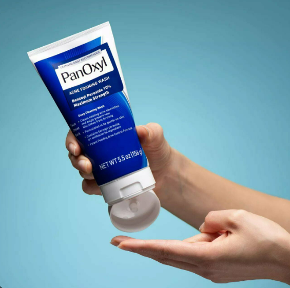 PanOxyl Maximum Strength Antimicrobial Acne Foaming Wash for Face ...